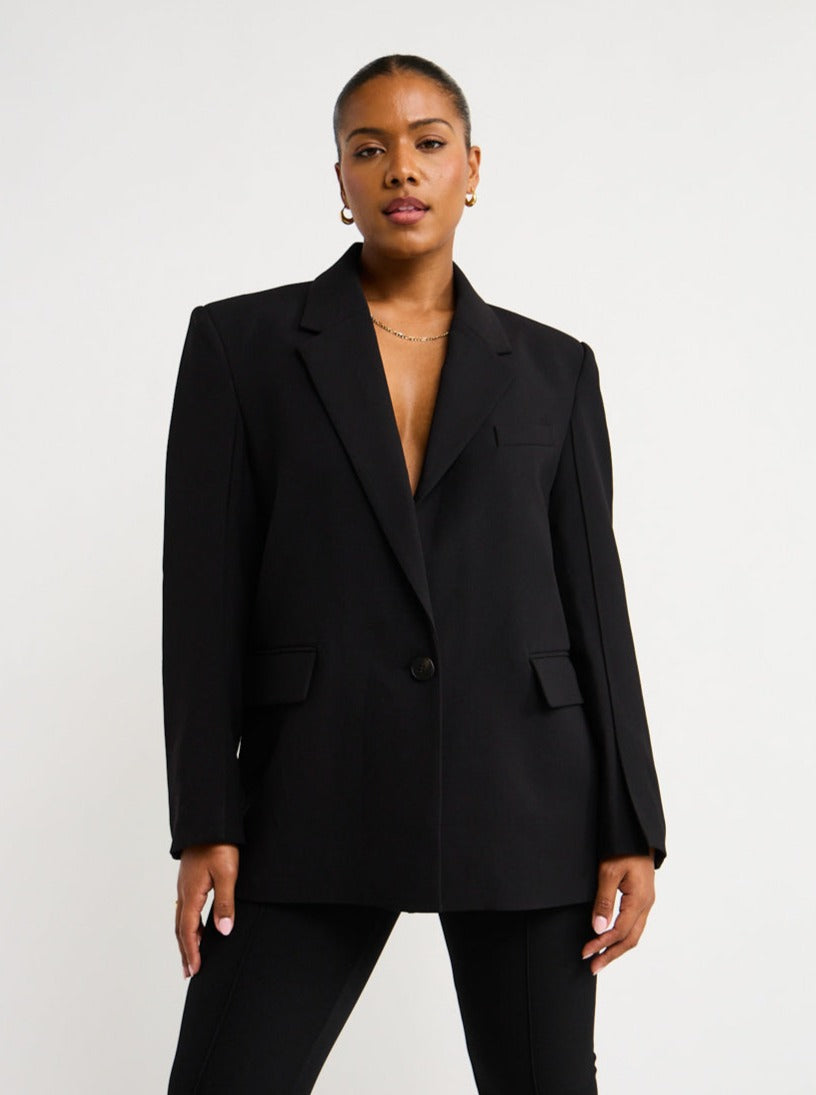 Camilla and Marc Camellia Tailored Blazer in Black – Coco & Lola