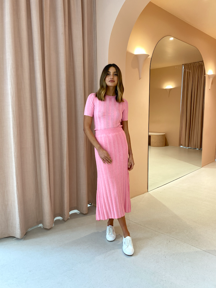 Hansen and Gretel Joyce Top in Taffy Pink – Coco & Lola