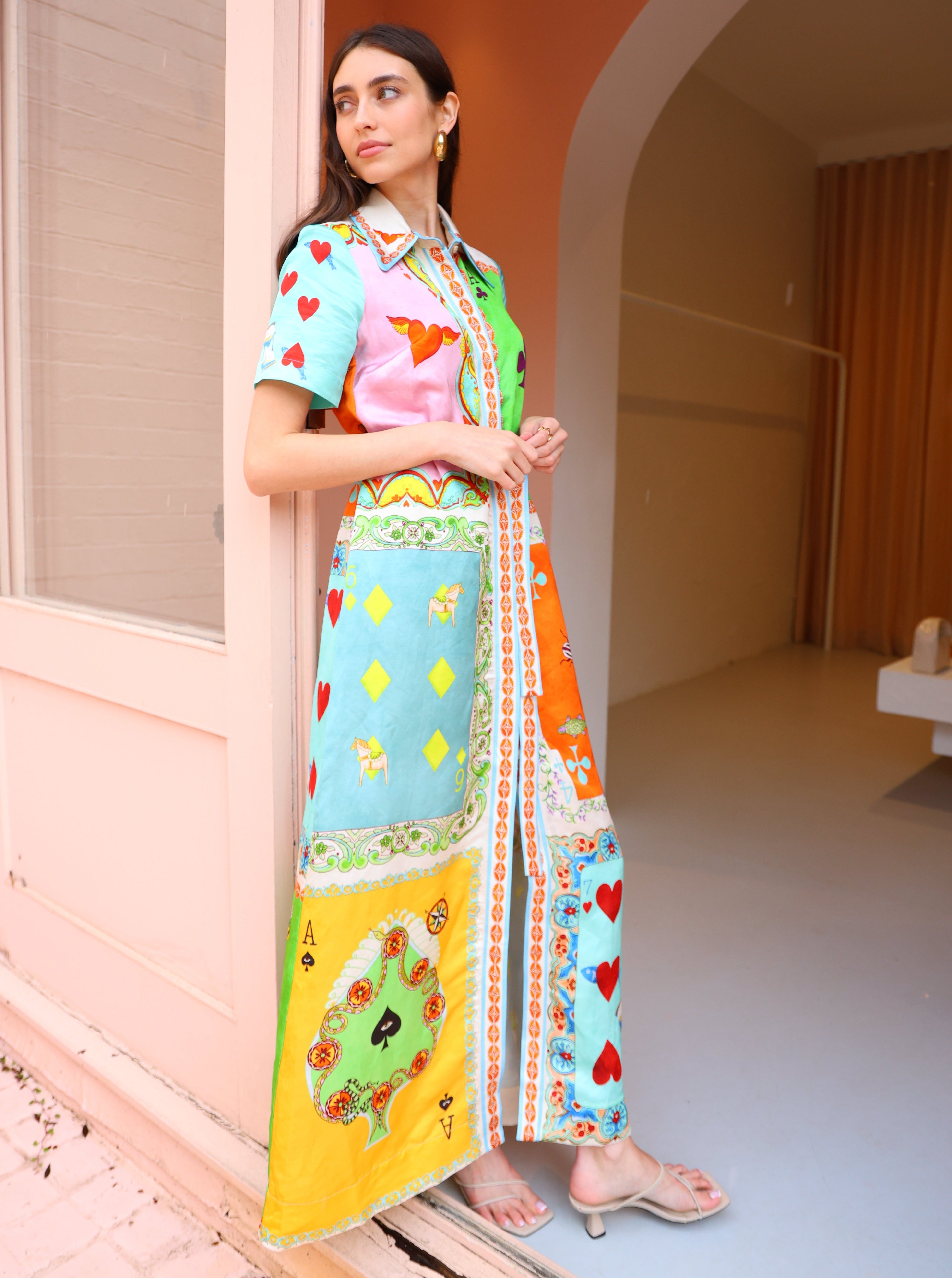 Alemais Rummy Shirtdress in Multi – Coco & Lola