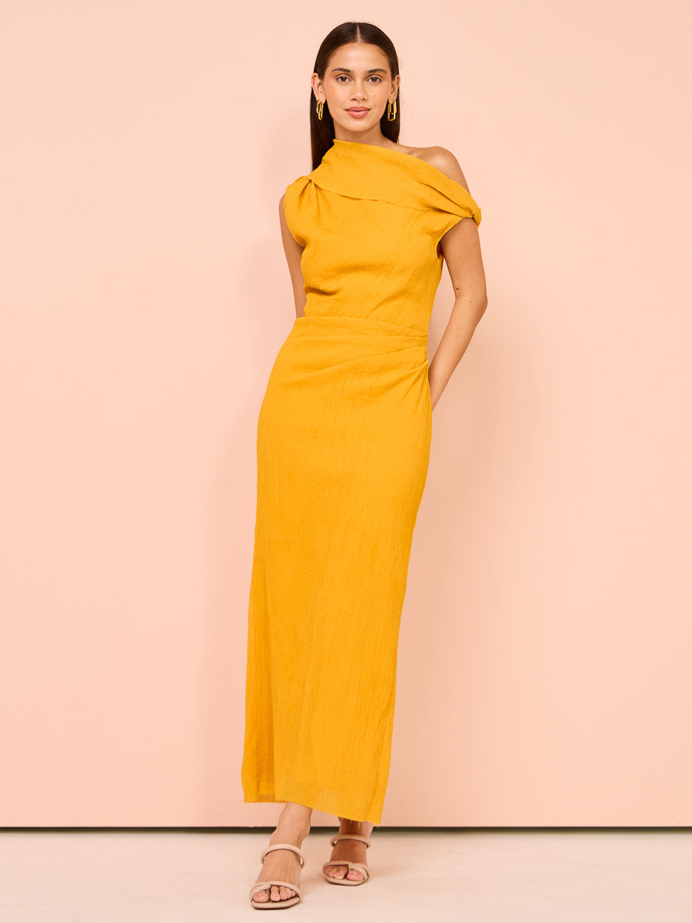 Anna Quan Eleni Dress in Tumeric – Coco & Lola