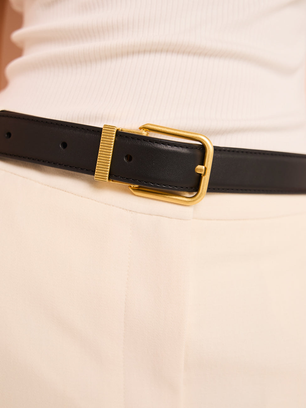 Camilla and Marc Emersyn Belt in Black w/ Gold – Coco & Lola