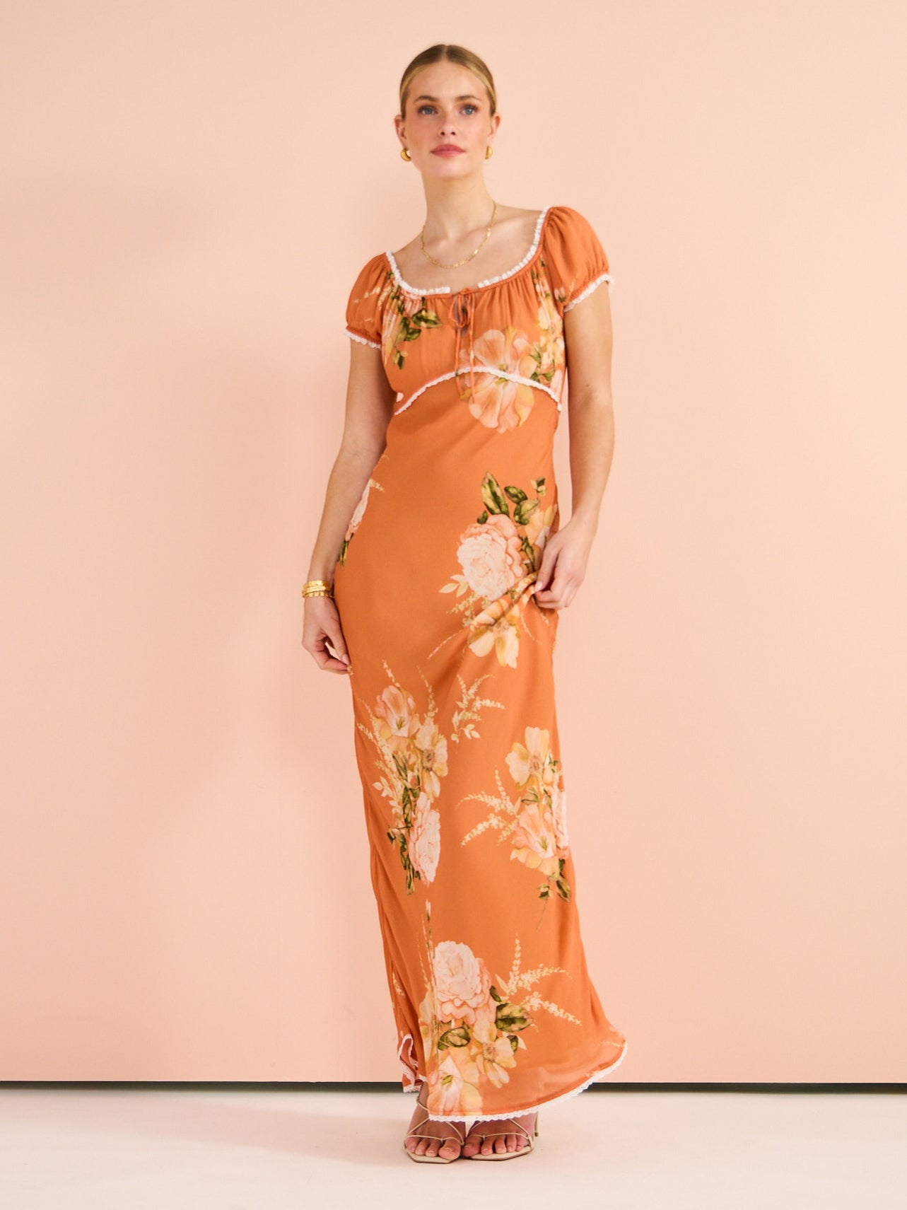 Isabelle Quinn Hallie Maxi Dress in Magnolia – Coco & Lola