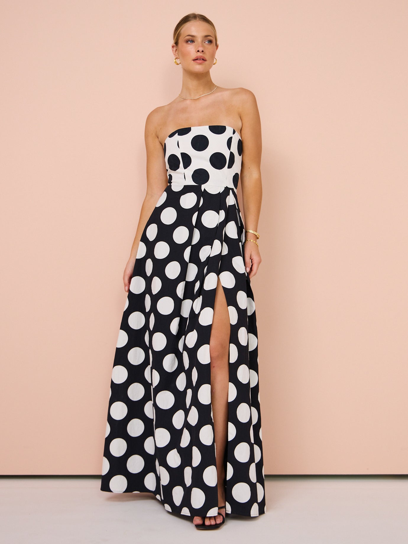 Sonya Milano Polka Dot Dress in Polka Dot – Coco & Lola