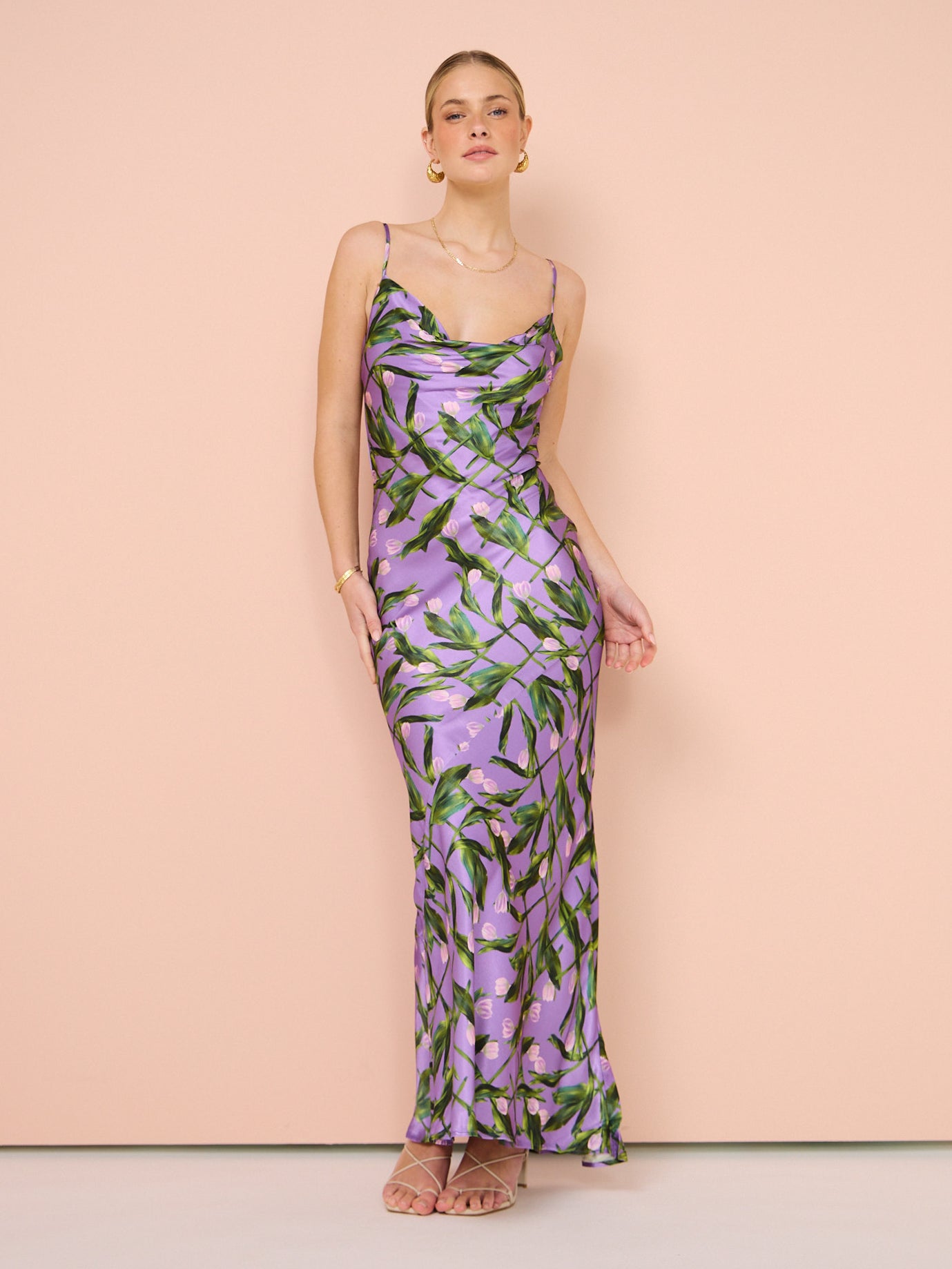 Sonya Portofino Dress in Tullipani Viola – Coco & Lola