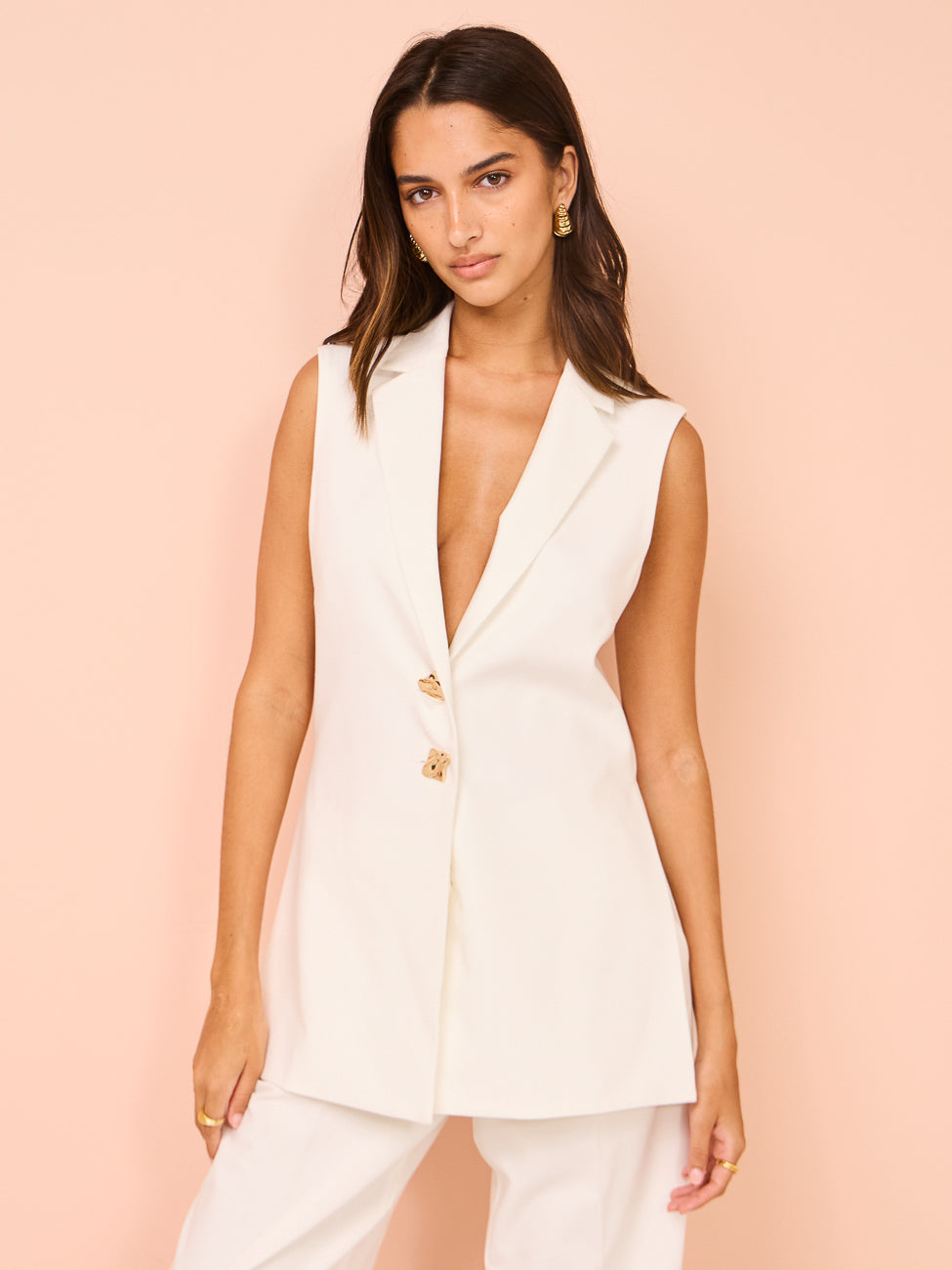 Viktoria & Woods Vocal Vest in Ivory – Coco & Lola