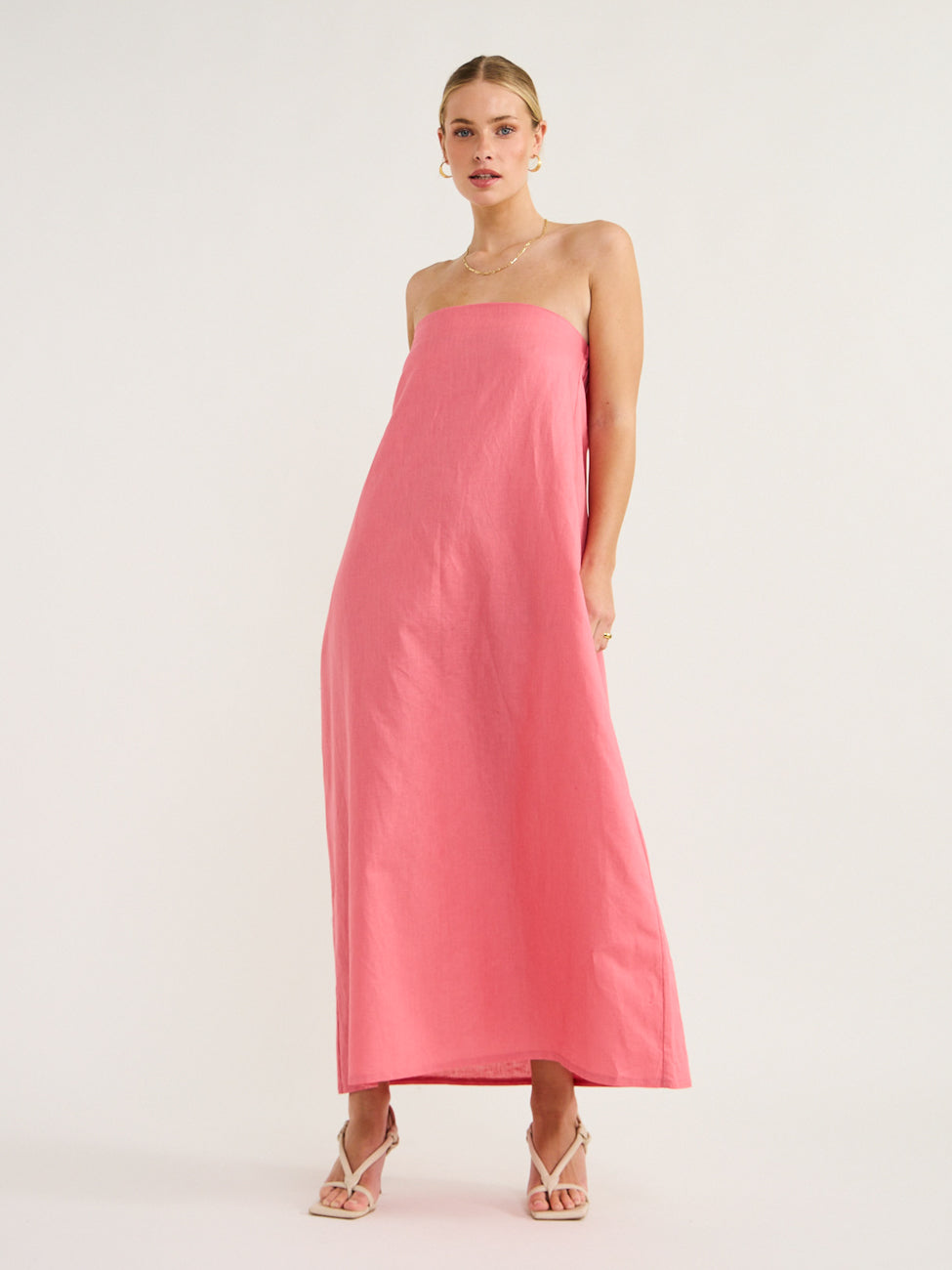 Kinney Fleur Dress in Strawberry – Coco & Lola