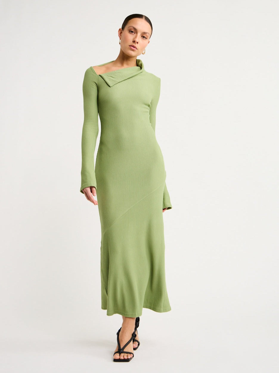 Tojha Delia Dress in Aloe Green – Coco & Lola