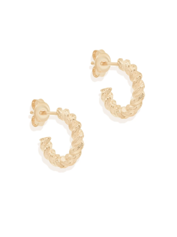 By Charlotte Divine Fate Small Hoops in Gold – Coco & Lola