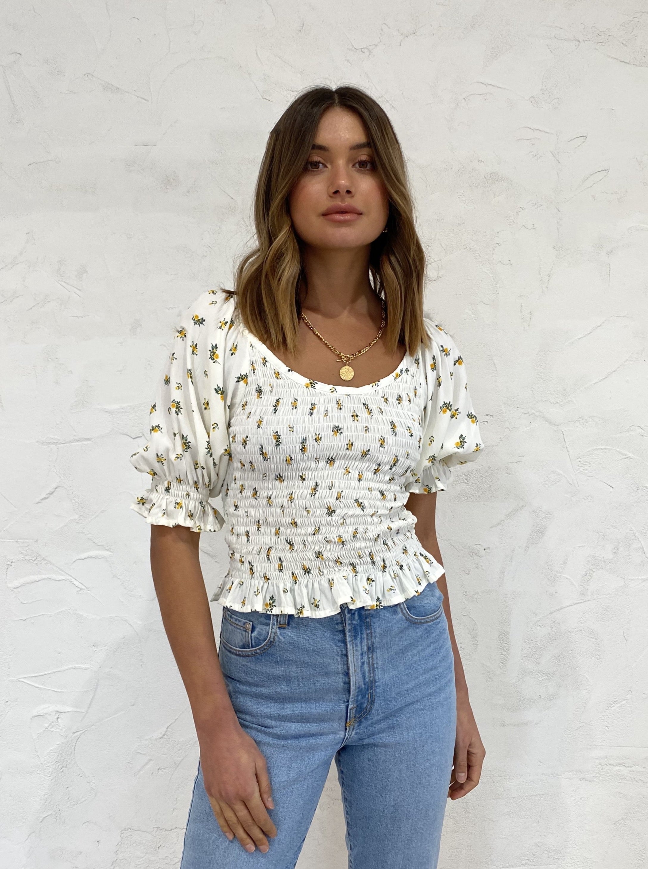 Faithfull the Brand Becca Top in Carrie Floral Print – Coco & Lola