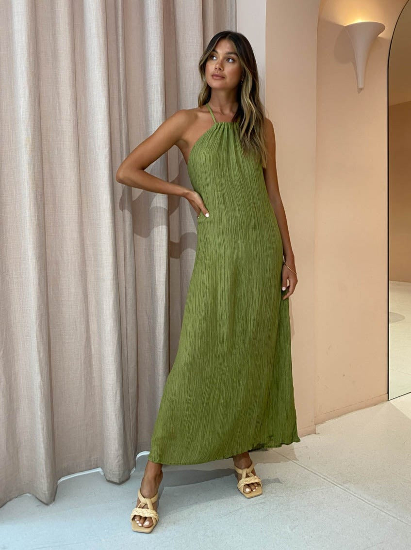 Savannah Morrow Savanna Morrow Che Dress in Agave – Coco & Lola