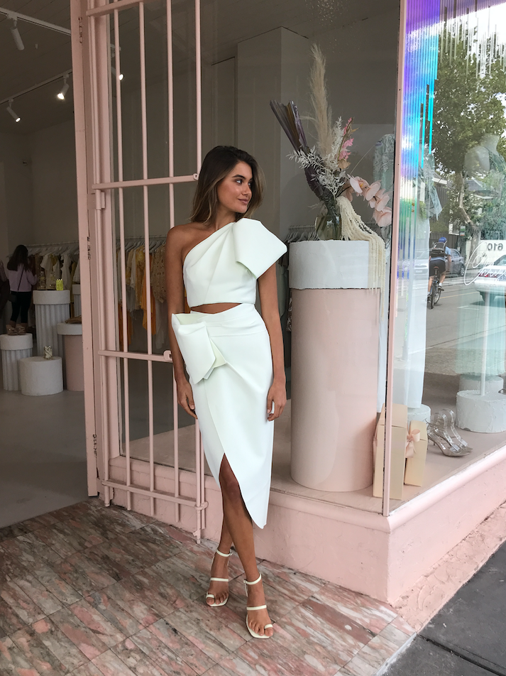 Acler Mancroft Skirt in Mint – Coco & Lola