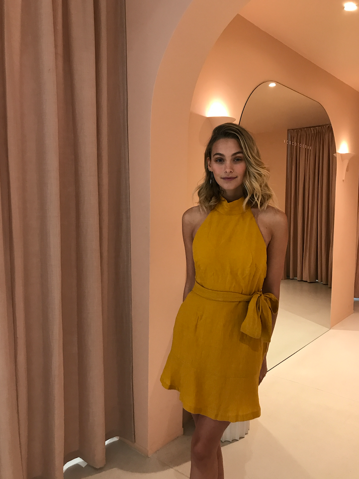 Carver Lua Dress in Mustard – Coco & Lola