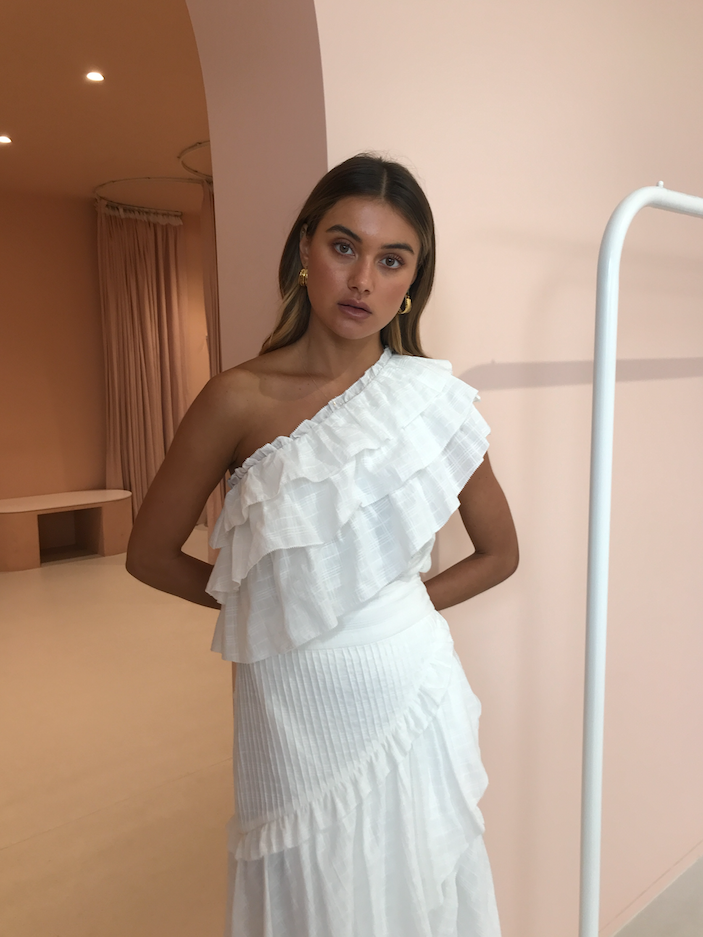 Hansen and Gretel Cynthia Top in White – Coco & Lola