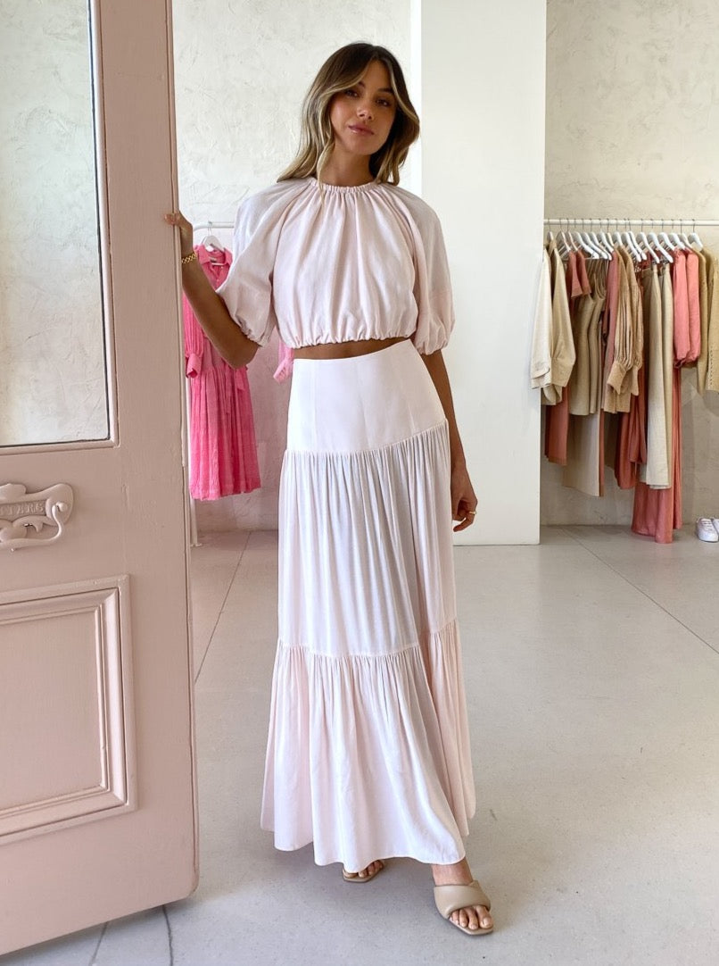 Significant Other Fara Skirt in Blush – Coco & Lola