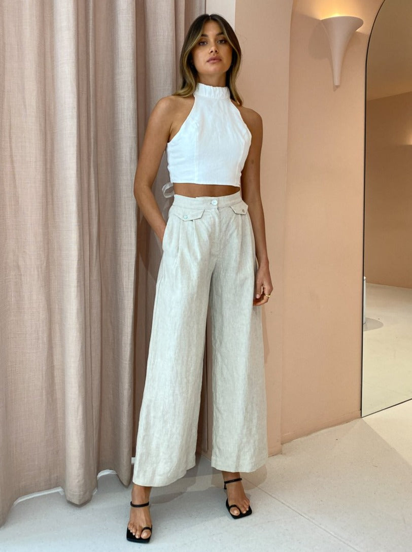 Sovere Instance Pant in Natural – Coco & Lola