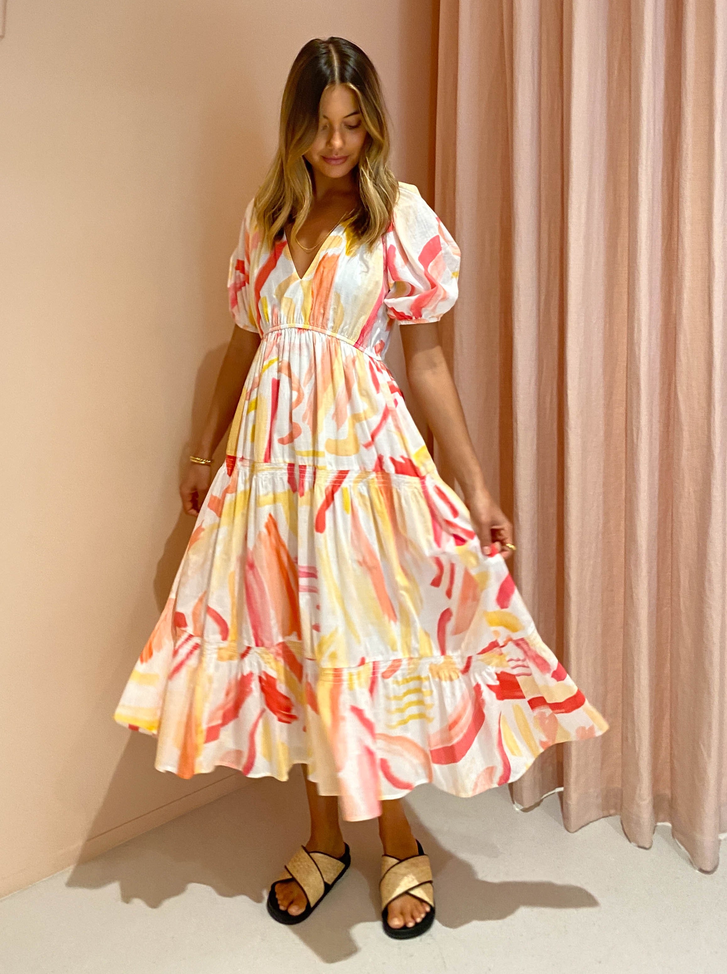 Steele Nakana Dress in Carnival – Coco & Lola