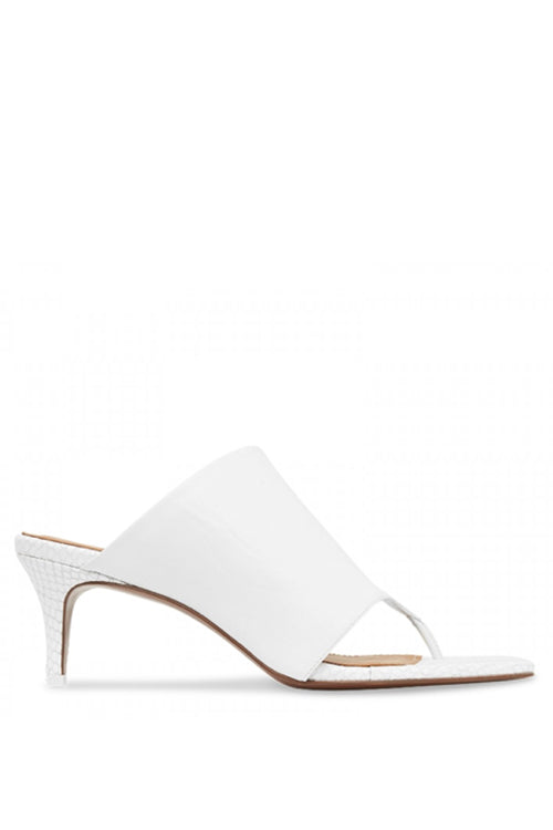 Camilla and Marc Harper Mule in White – Coco & Lola